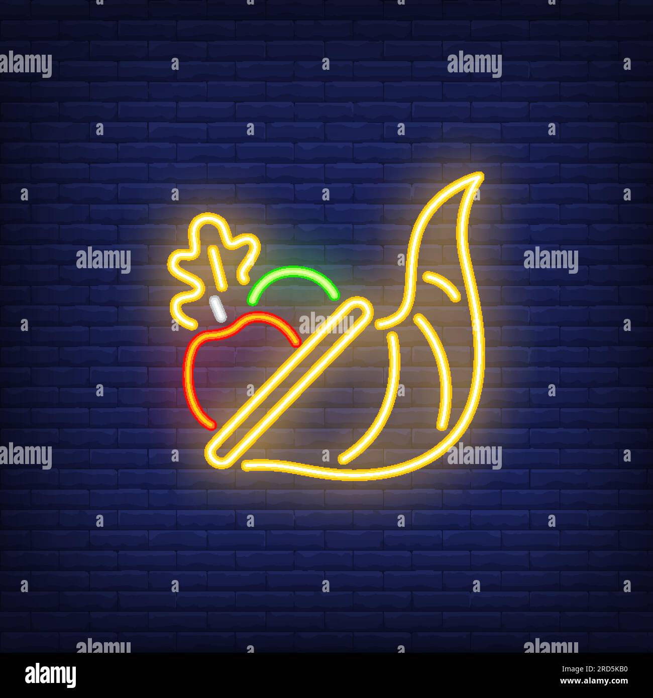 Cornucopia as symbol of plenty Stock Vector Images - Alamy