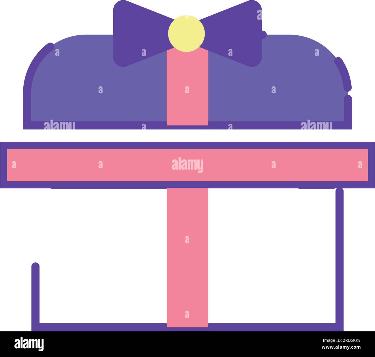 Isolated colored birthday gift icon Vector Stock Vector Image & Art - Alamy