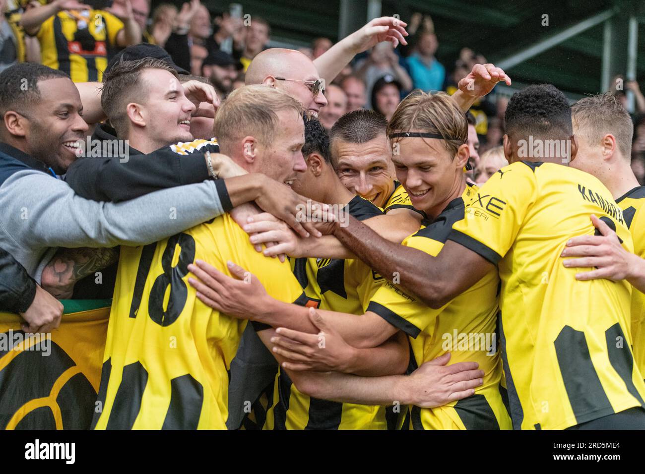 Park Hall, Oswestry, Shropshire, England, 18th July 2023. BK Häcken's ...