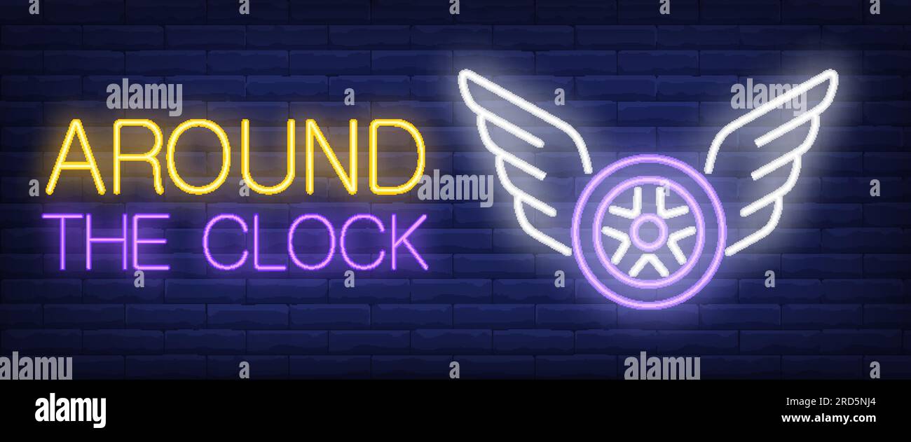 Around the clock hi-res stock photography and images - Alamy