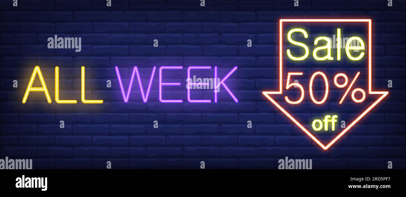 Fifty percent off arrow hi-res stock photography and images - Alamy