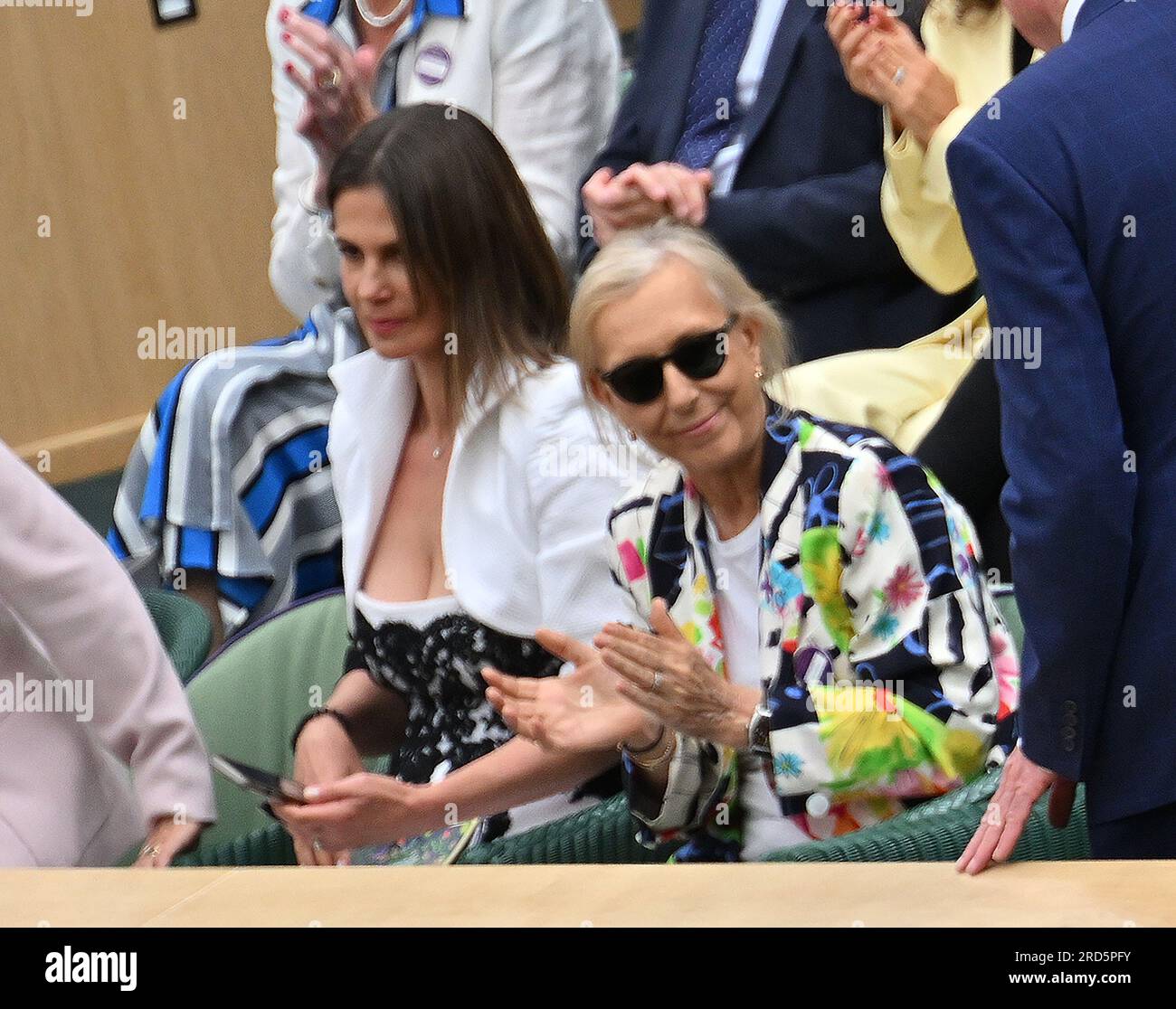 London, Gbr. 14th July, 2023. London Wimbledon Championships Day 13 15 ...