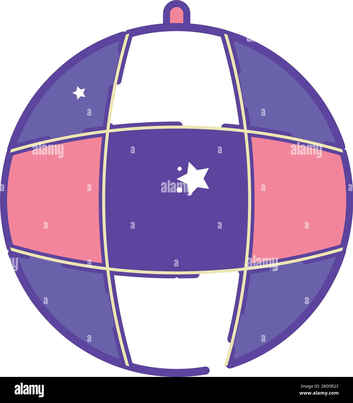 Isolated colored party disco ball icon Vector Stock Vector Image & Art ...