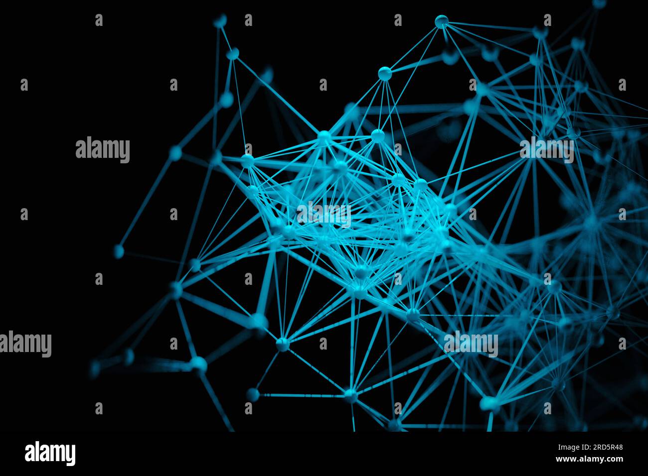 Science and technology concept background connected by lines like ...