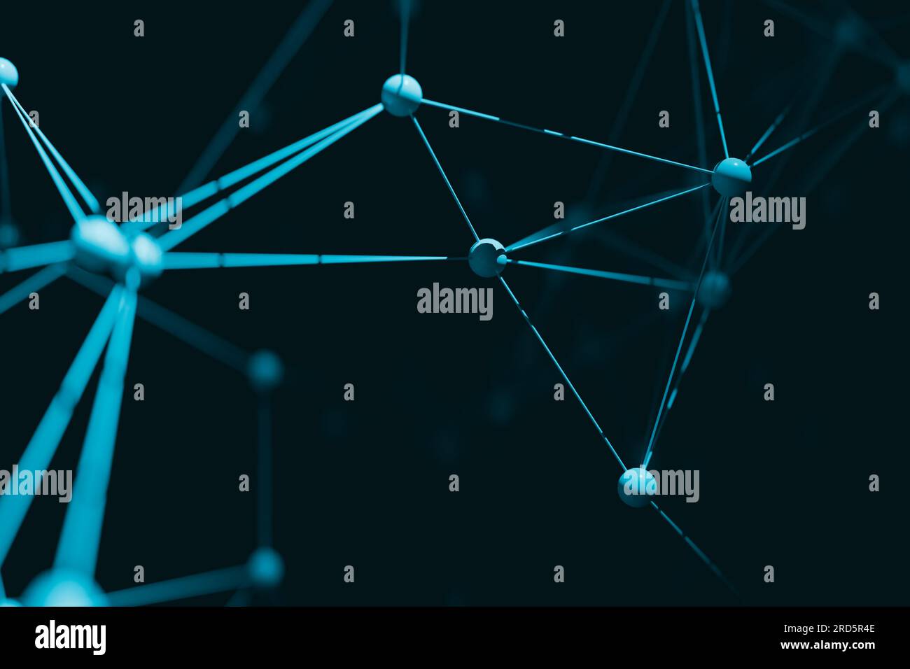 Science and technology concept background connected by lines like ...