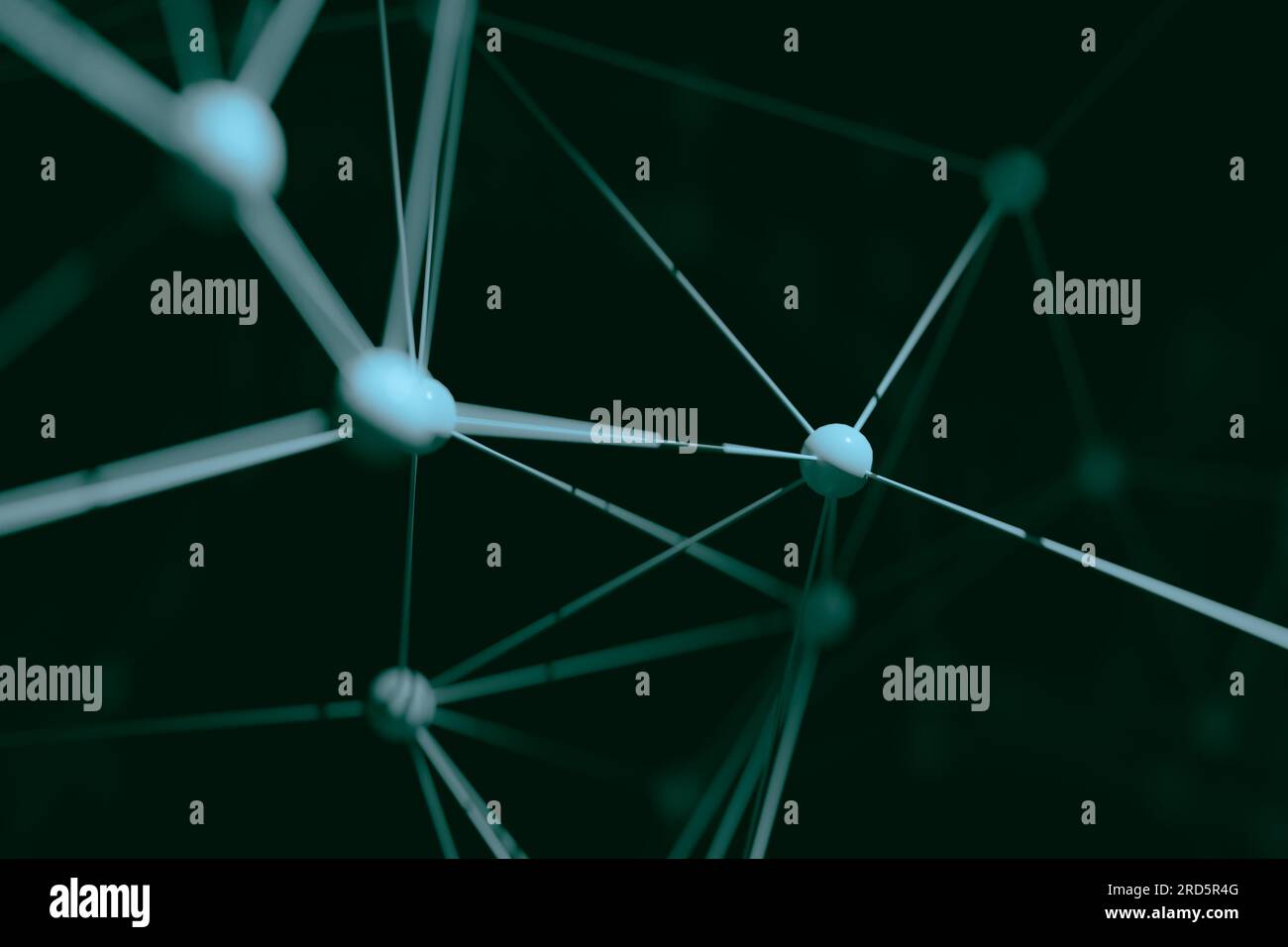 Science and technology concept background connected by lines like ...