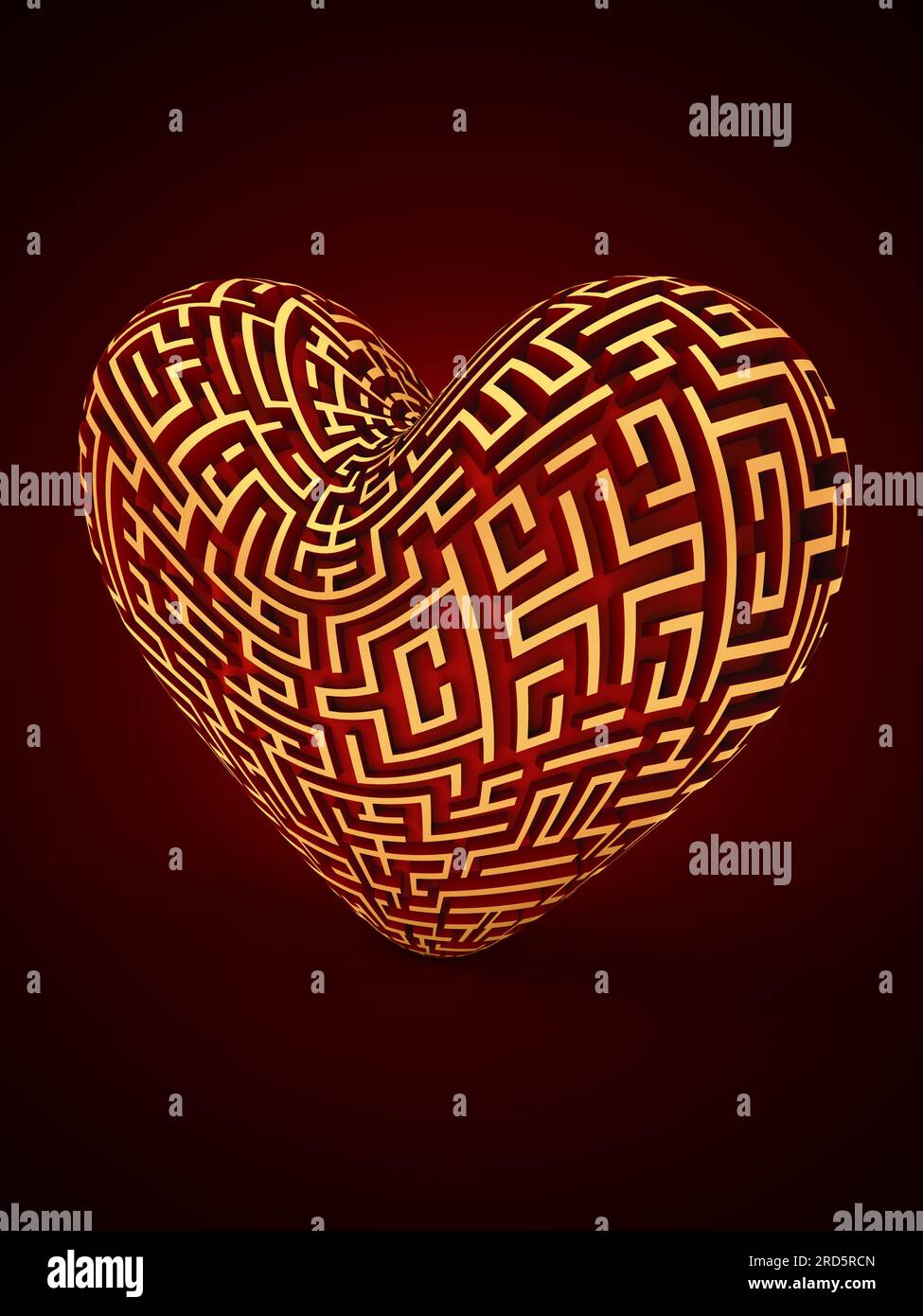 The way of the heart Stock Photo - Alamy