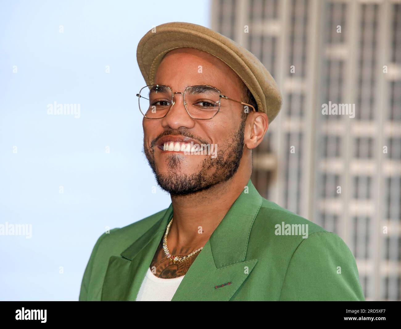 Anderson .Paak visits the Empire State Building in celebration of ...