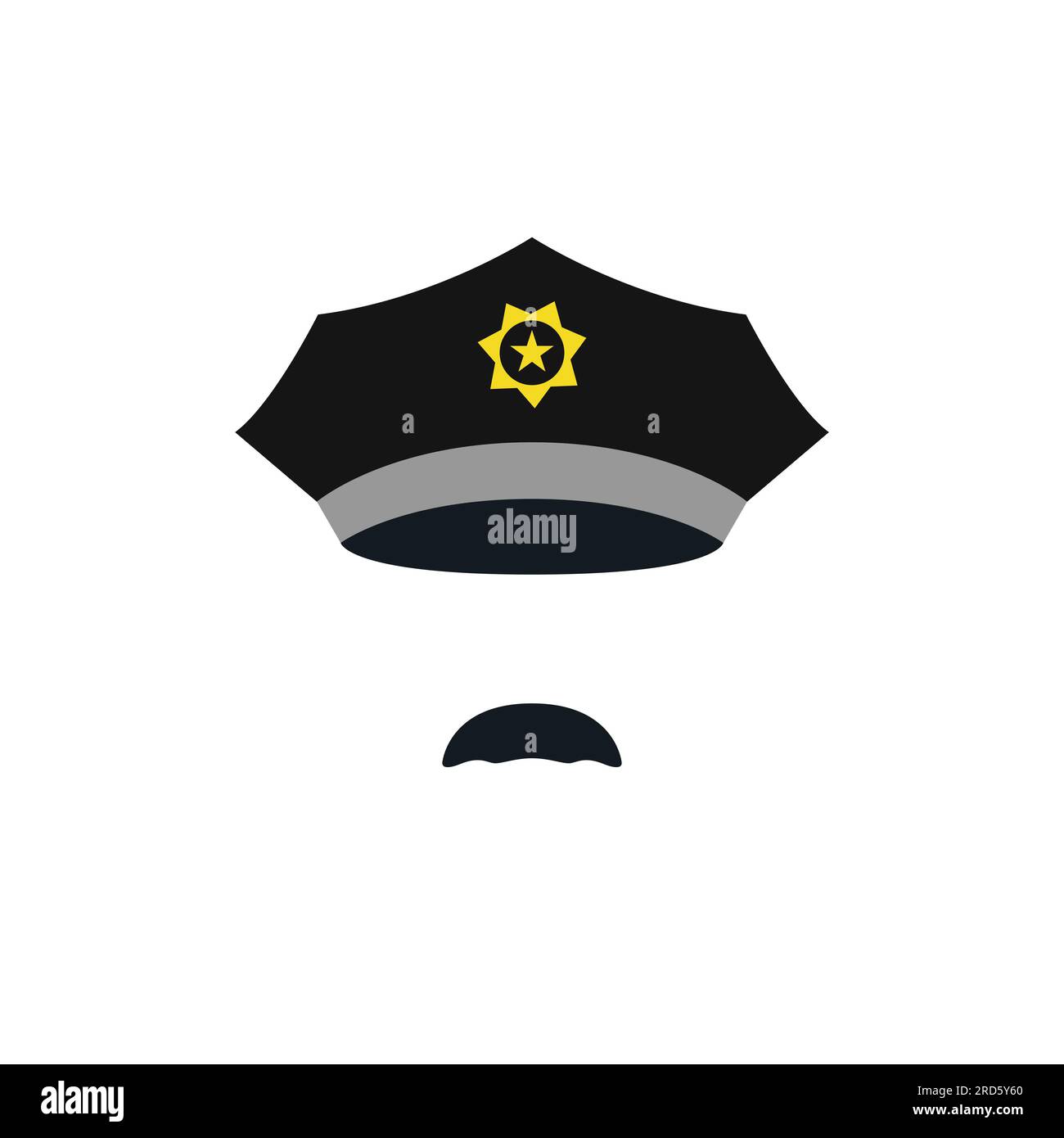 Patrol cap Stock Vector Images - Alamy