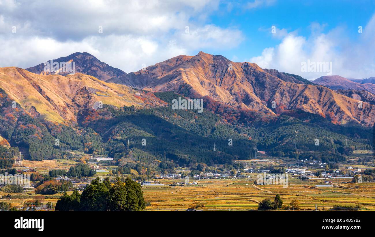 Beautiful Mountain Ranges in Miyazaki Prefecture in Kyushu Region ...
