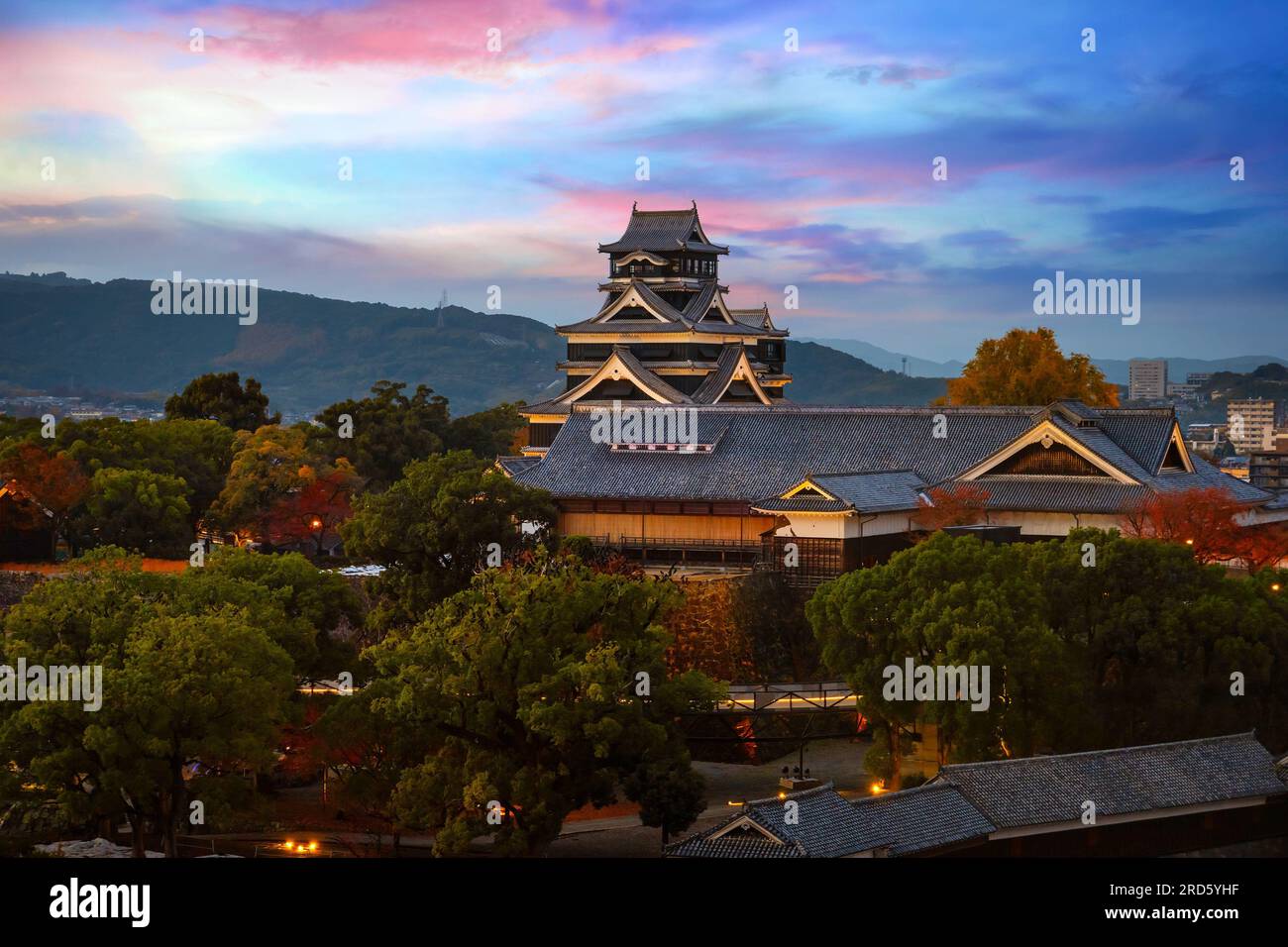 Kumamoto, Japan - Nov 23 2022: Kumamoto Castle's history dates to 1467 ...