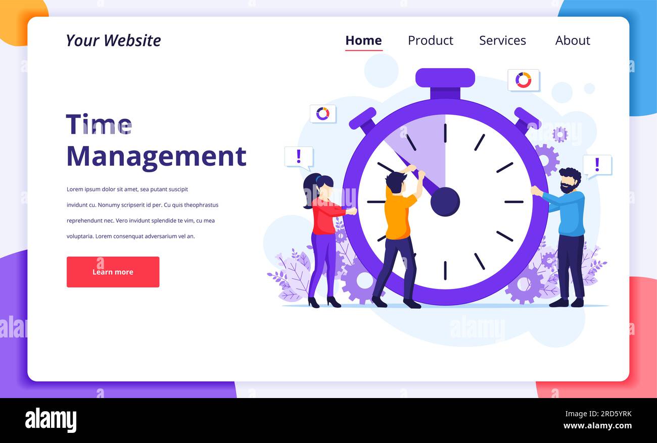 Work stop page Stock Vector Images - Alamy