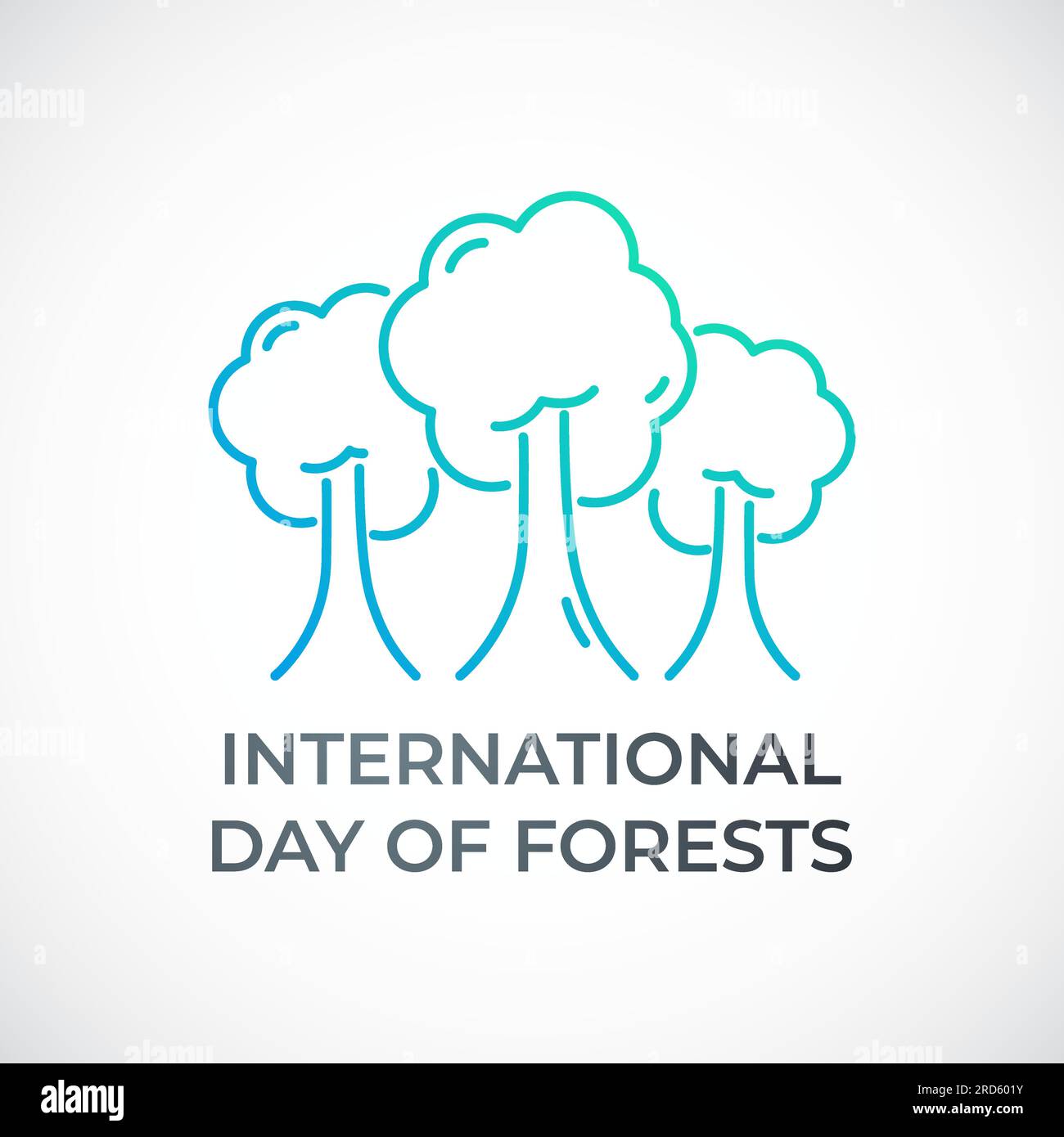 International day forests Stock Vector Images - Alamy