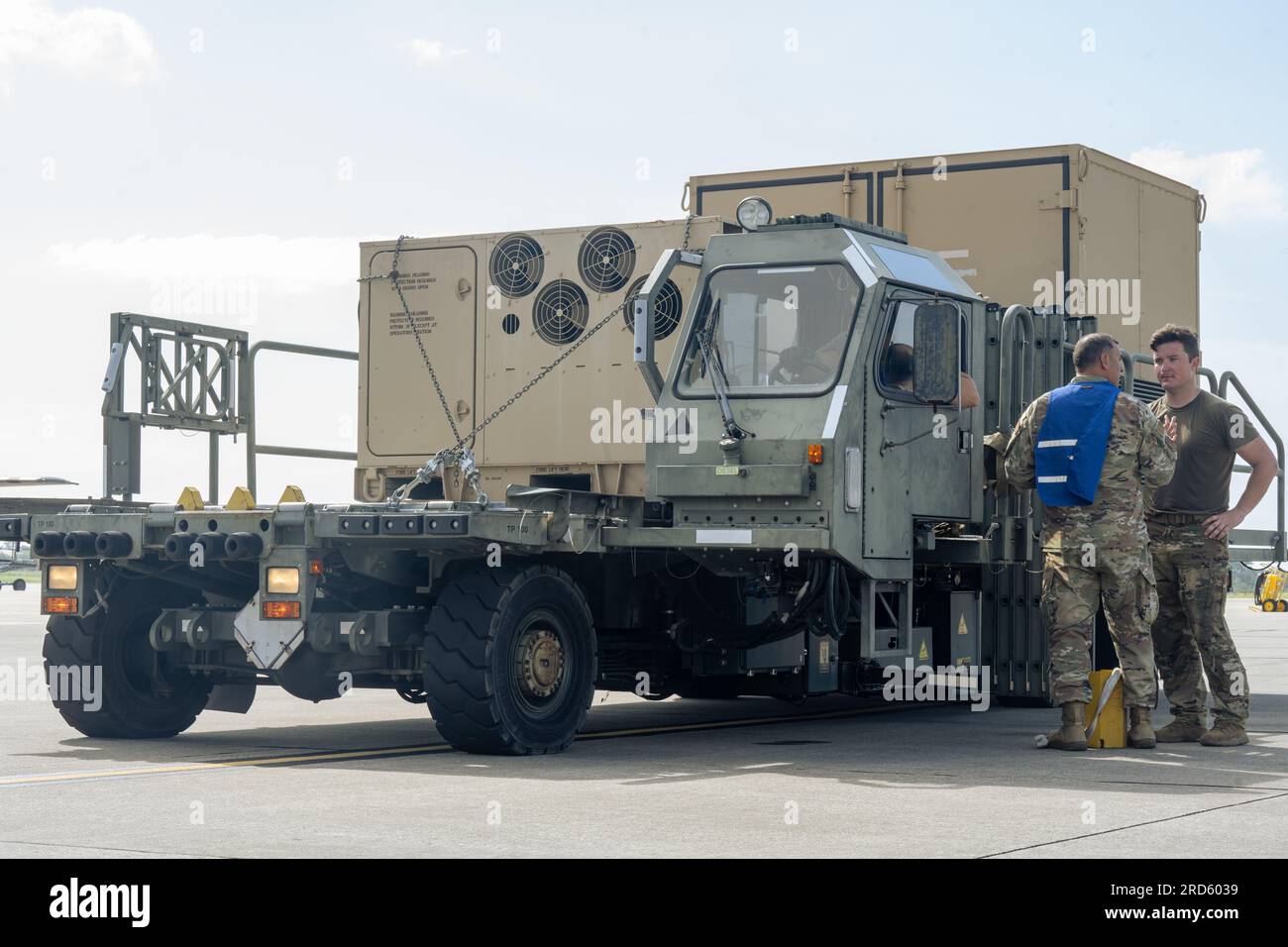 U.S. Air Force Airmen assigned to the 1st Special Operations Wing, load ...