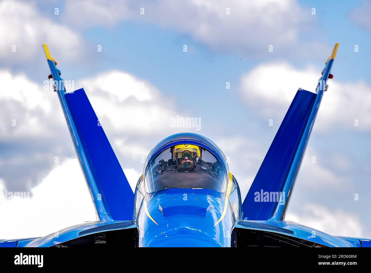 The U.S. Navy Flight Demonstration Squadron, the Blue Angels, perform ...