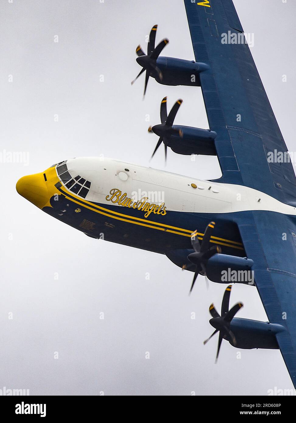 The U.S. Navy Flight Demonstration Squadron, the Blue Angels, perform ...