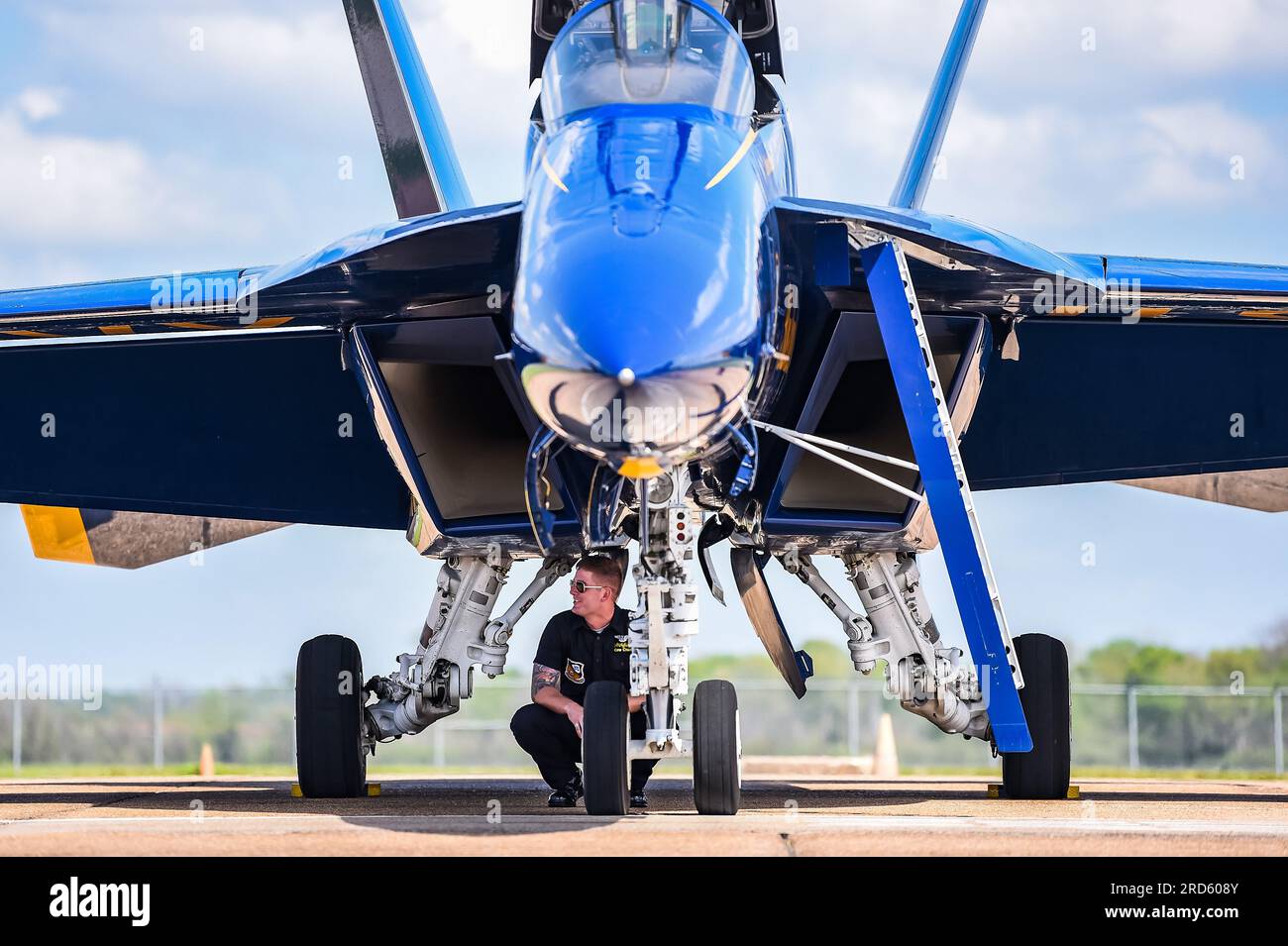 The U.S. Navy Flight Demonstration Squadron, the Blue Angels, perform ...