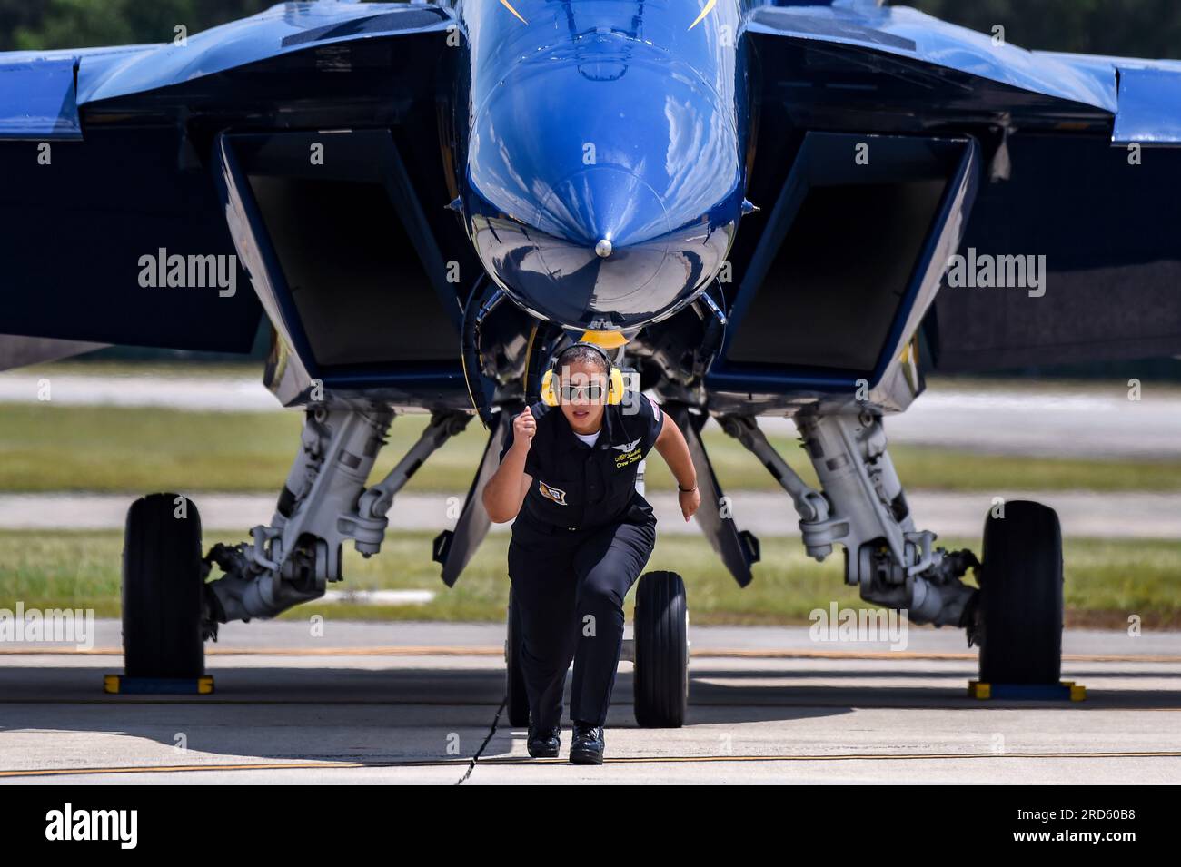 The U.S. Navy Flight Demonstration Squadron, the Blue Angels, perform ...
