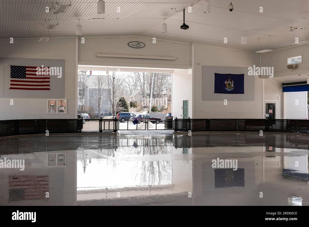 100" X 120" open air pavillion. Donated to the town of Kennebunk by ...