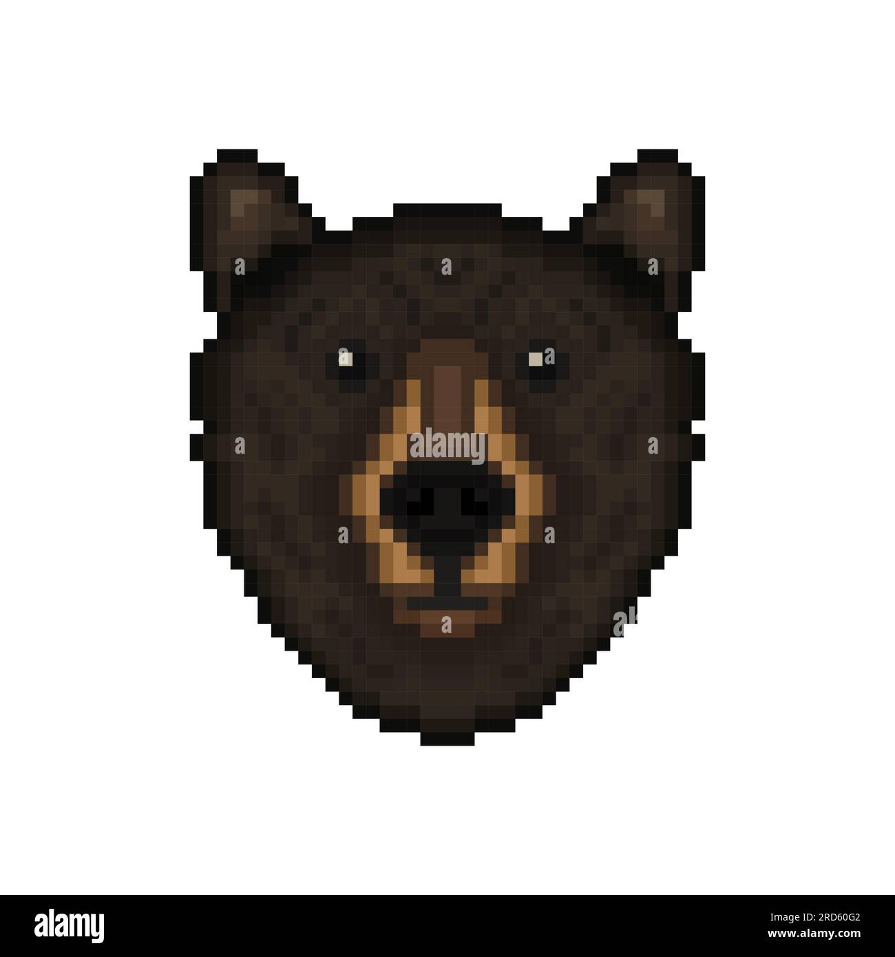 Pixel art animal Cut Out Stock Images & Pictures - Alamy