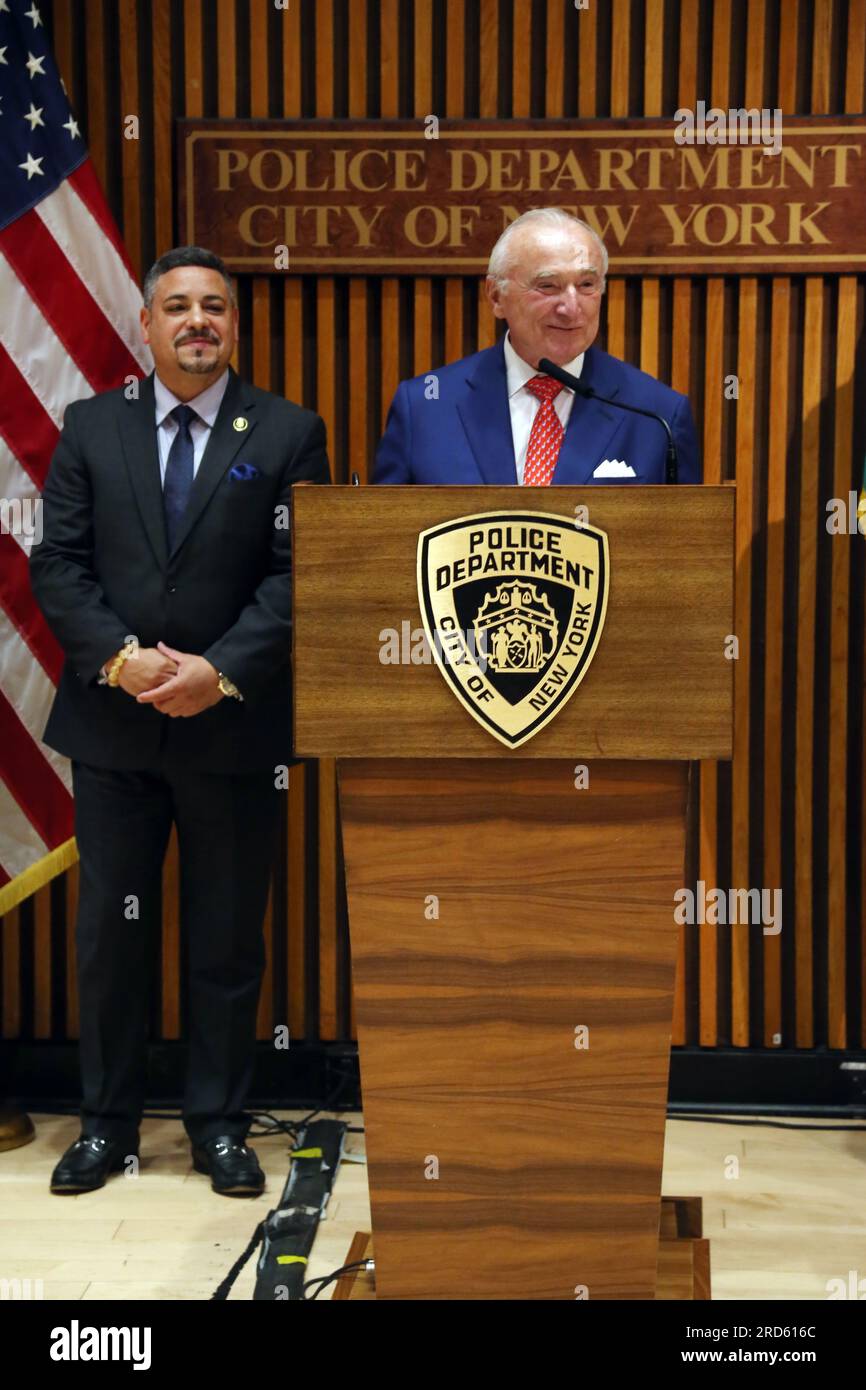 New York, NY, USA. 18th July, 2023. New York City Police Commissioner ...