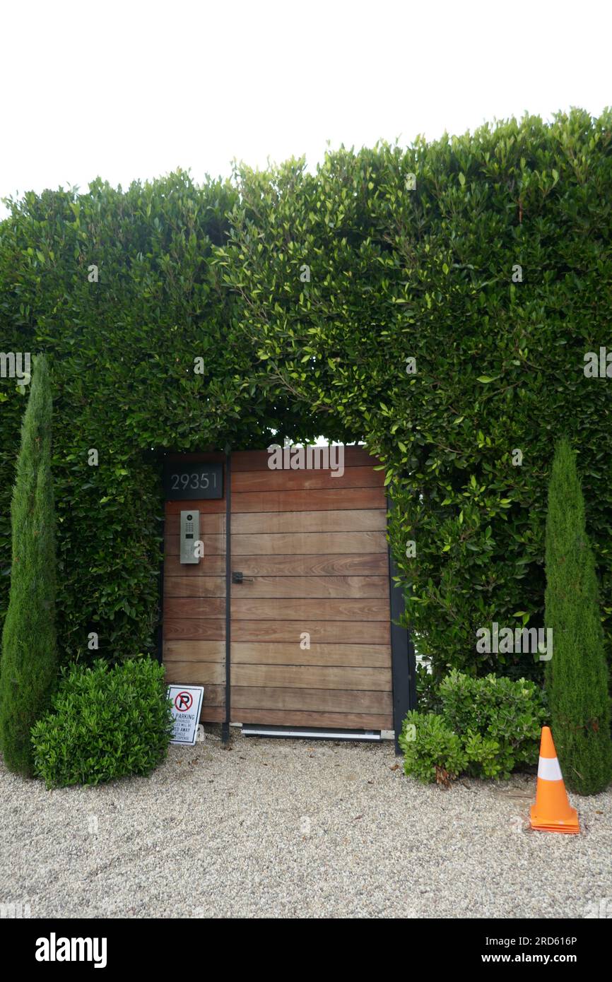 Malibu, California, USA 16th July 2023 Actor Martin Sheen Home in ...