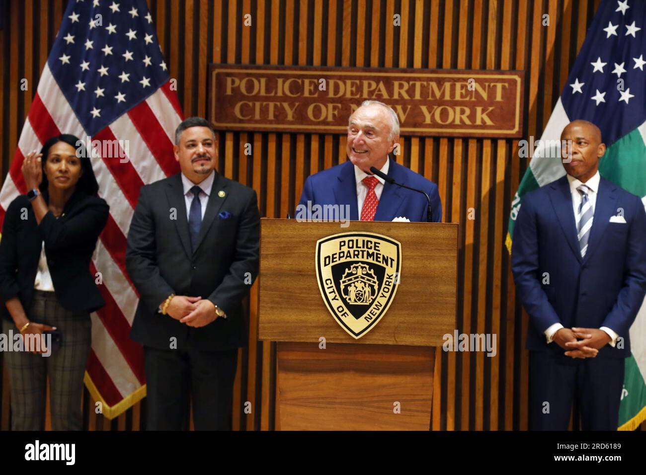 New York, NY, USA. 18th July, 2023. New York City Police Commissioner ...
