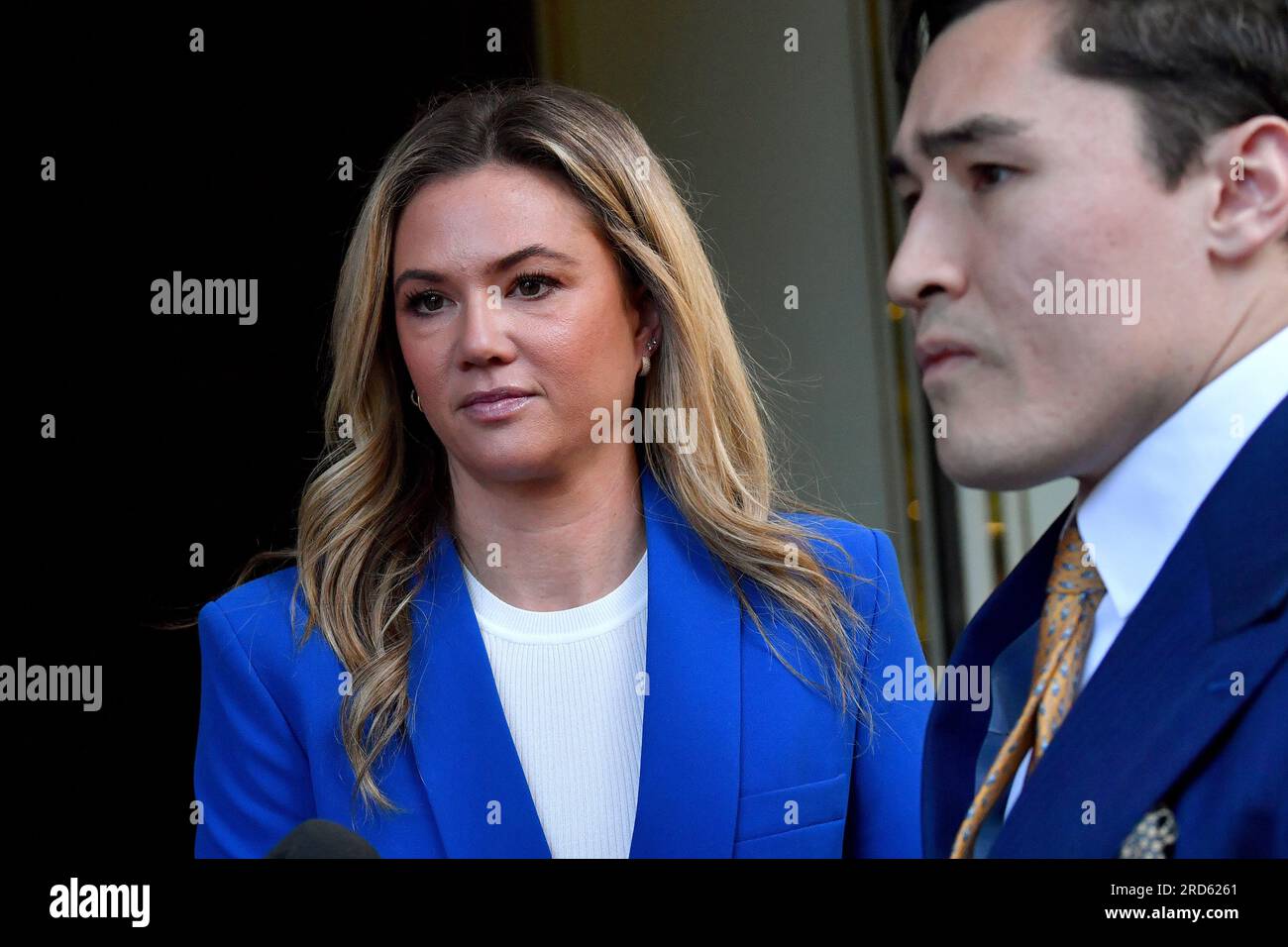Sydney, Australia. 19th July, 2023. Ashley Ruscoe departs the Downing ...
