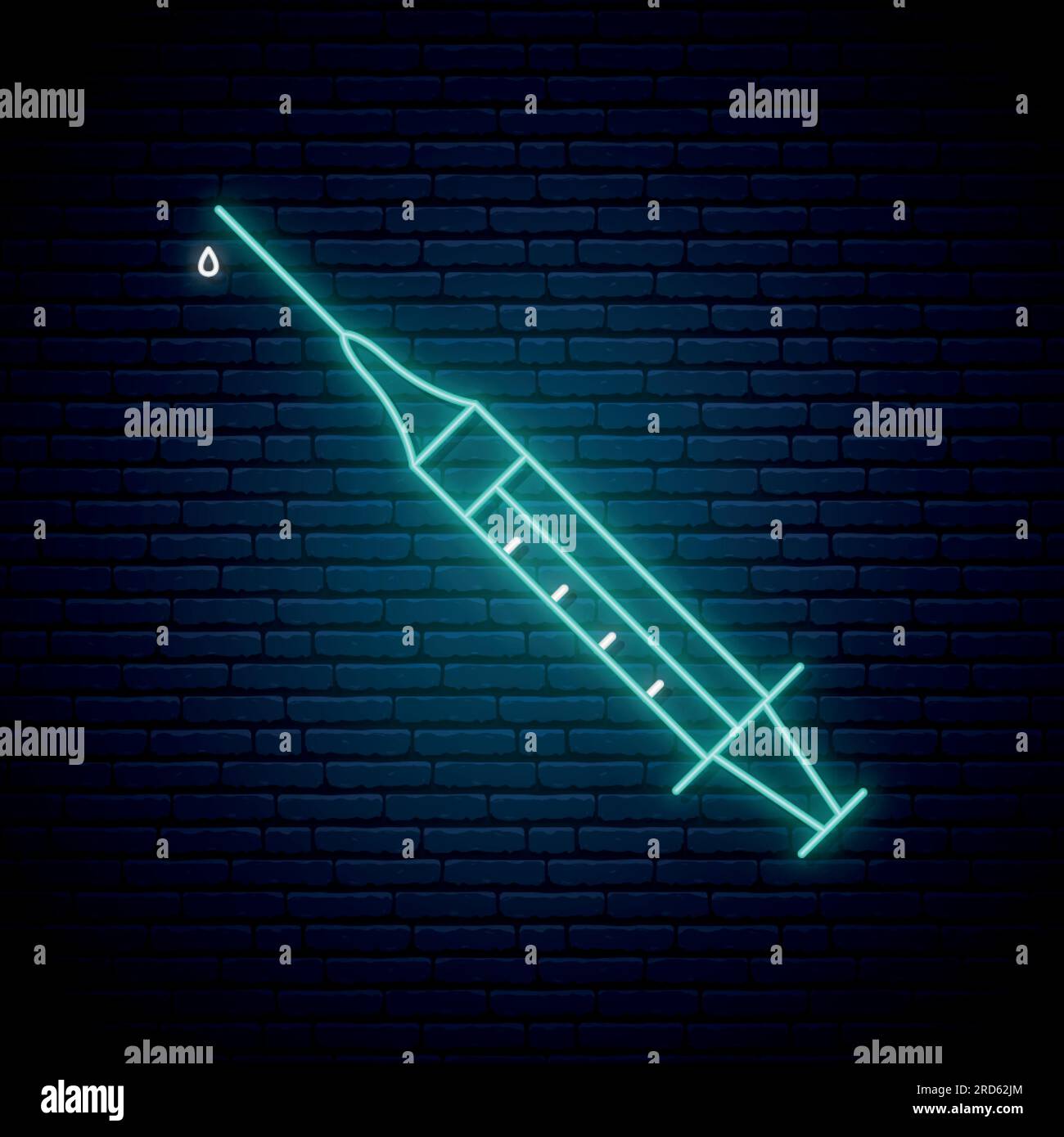 Glowing needle Stock Vector Images - Alamy