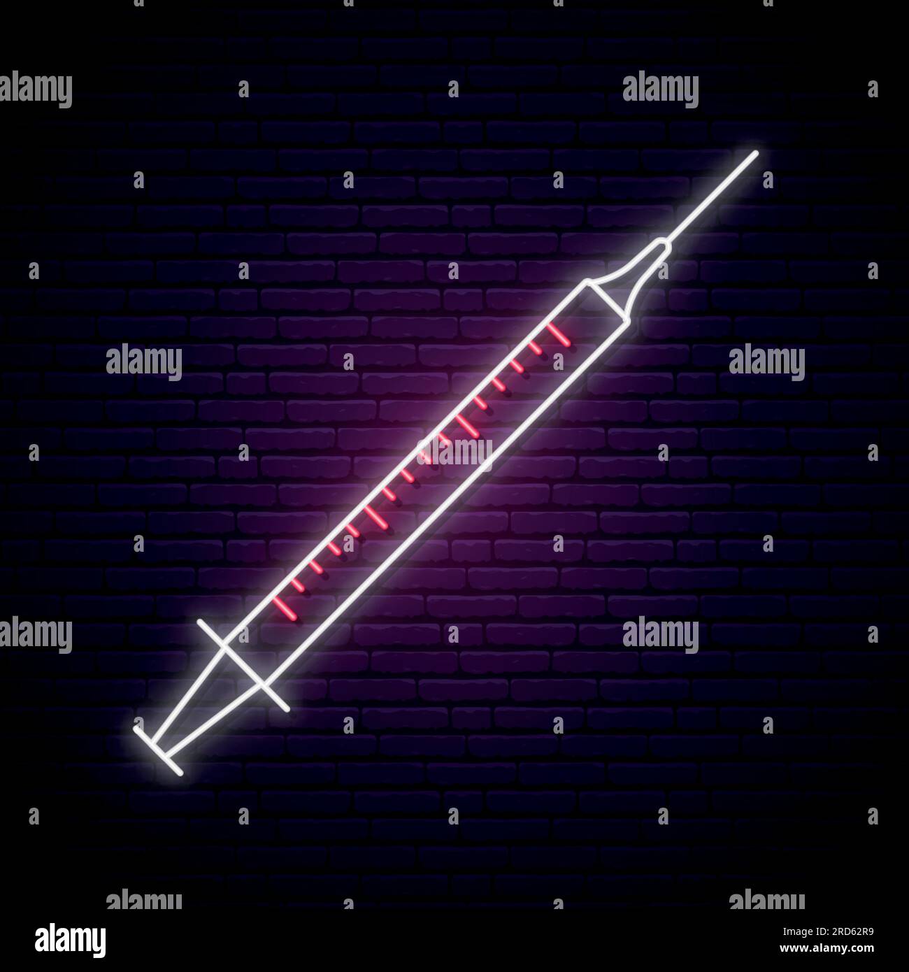 Glowing needle Stock Vector Images - Alamy