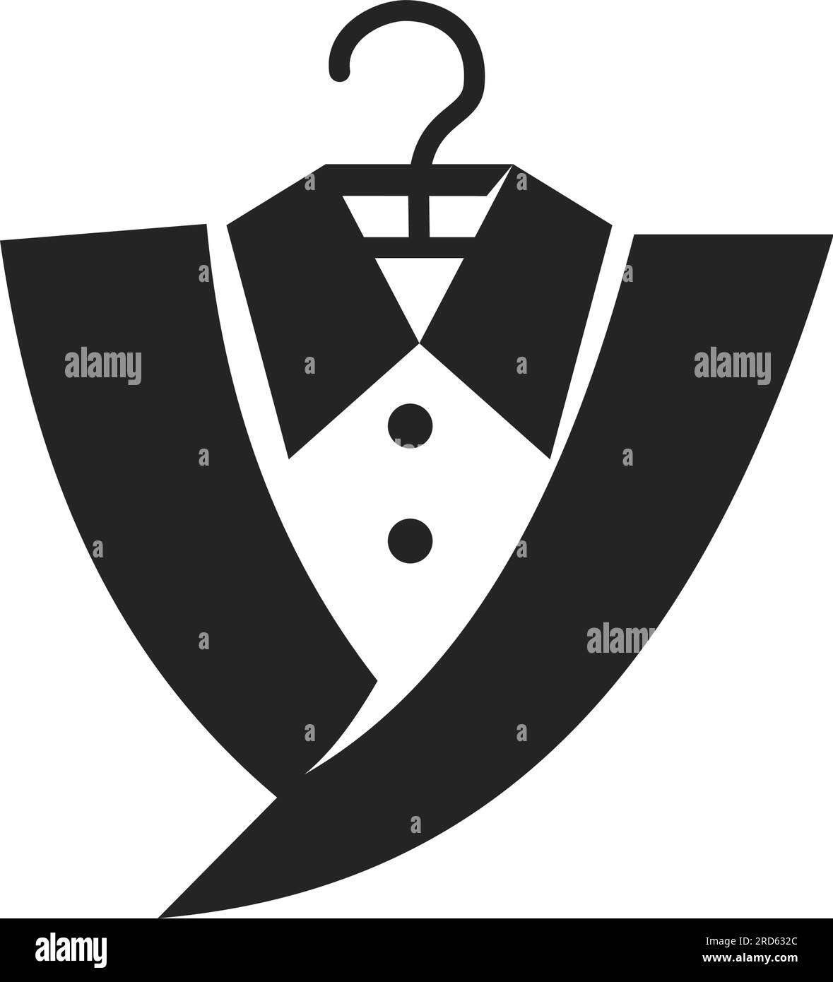 clothing logo template. Icon Illustration Brand Identity. Isolated and ...