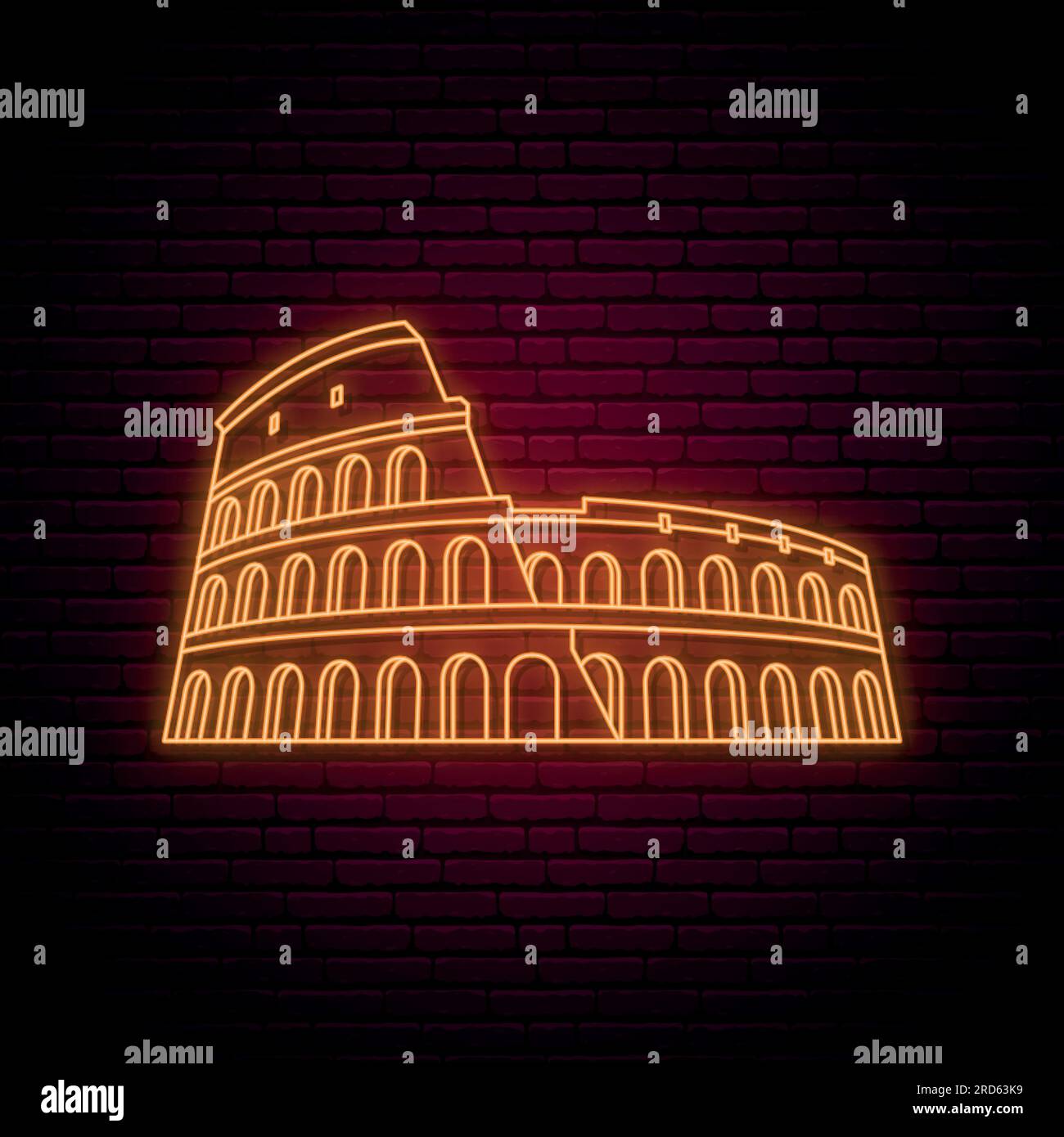 Roman colosseum wall Stock Vector Images - Alamy