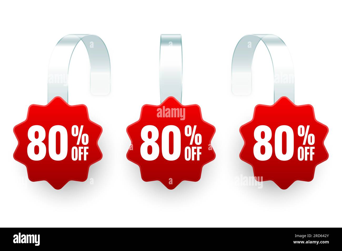 Sale 80 percent off front Stock Vector Images - Alamy