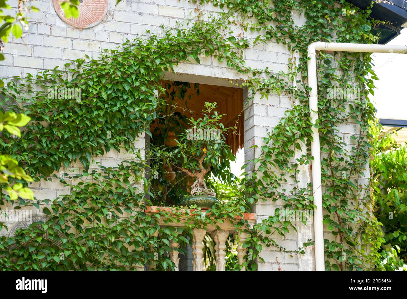 Ancient buildings and old houses in traditional Chinese countryside ...