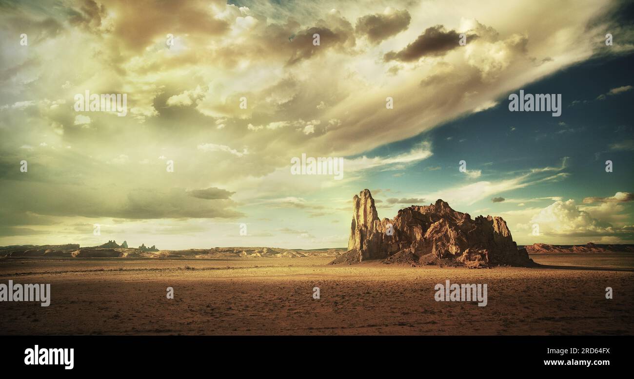 Navajo Land Arizona Stock Photo - Alamy