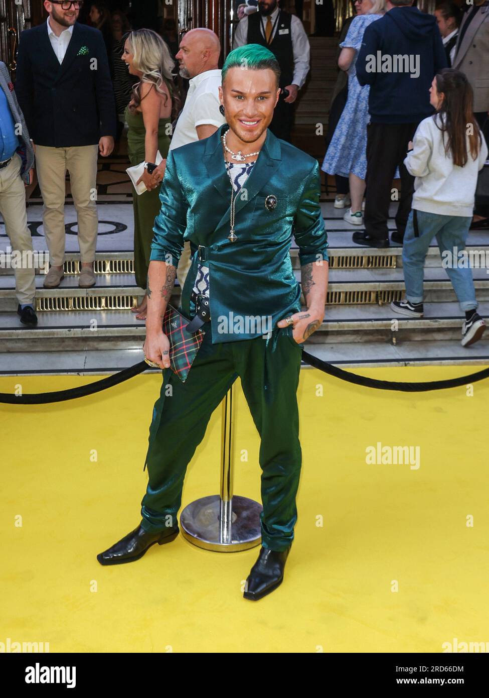 London, UK. 06th July, 2023. James Lee Williams AKA The Vivienne seen ...