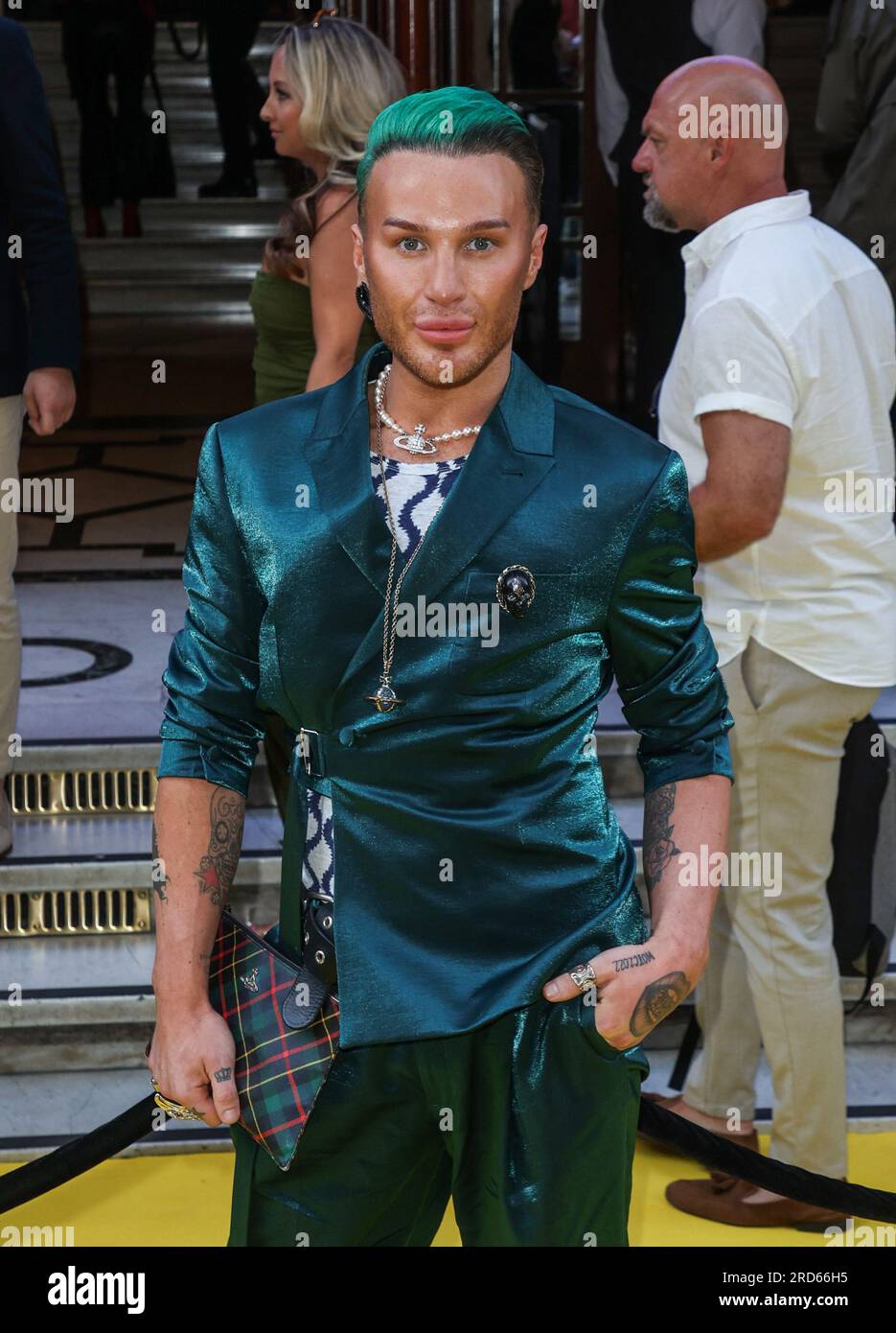 London, UK. 06th July, 2023. James Lee Williams AKA The Vivienne seen ...