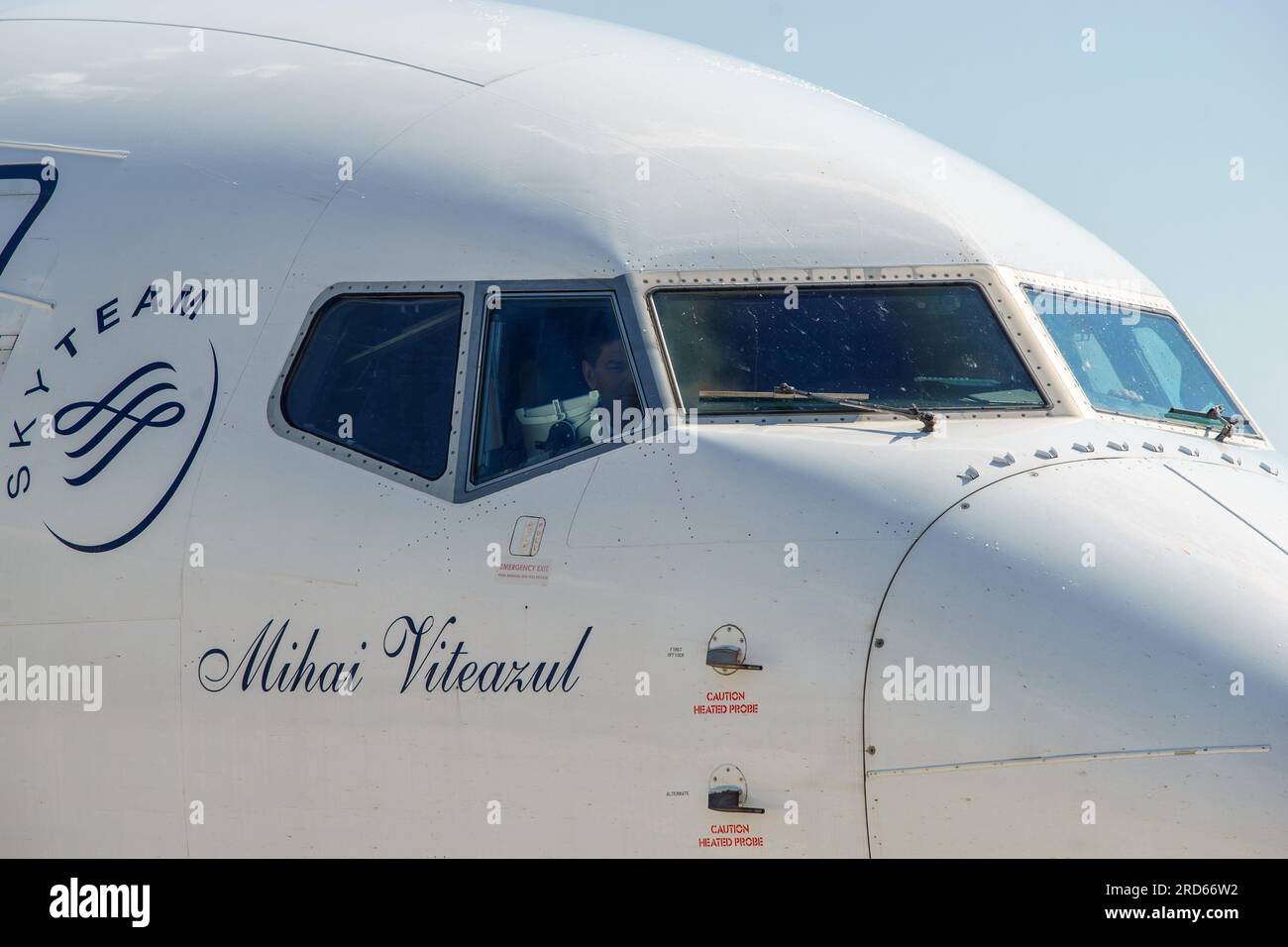 Otopeni, Romania. 18th July, 2023: Tarom flight RO382 from Paris to ...