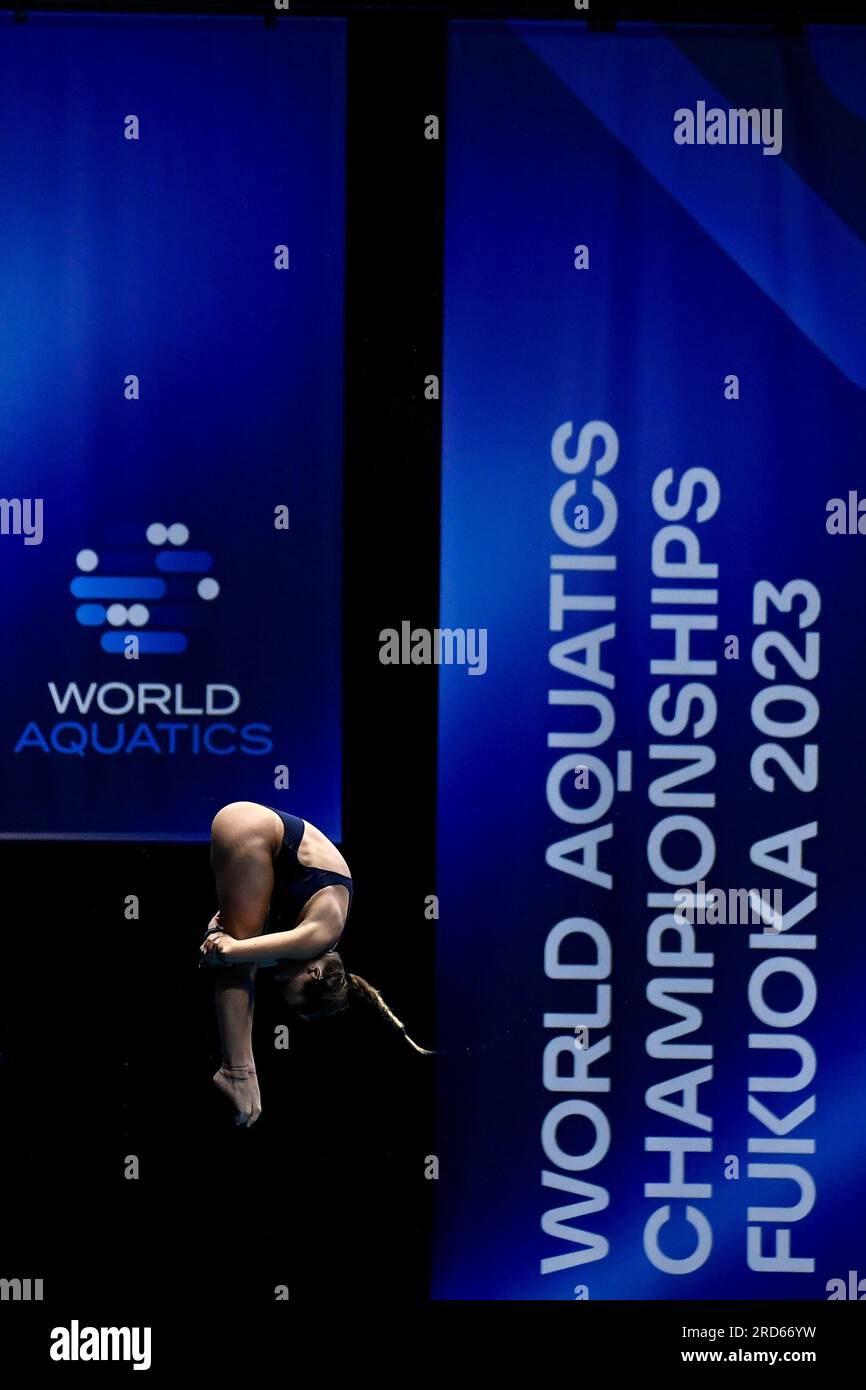 Fukuoka, Japan. 18th July, 2023. Maia Biginelli of Italy competes in ...