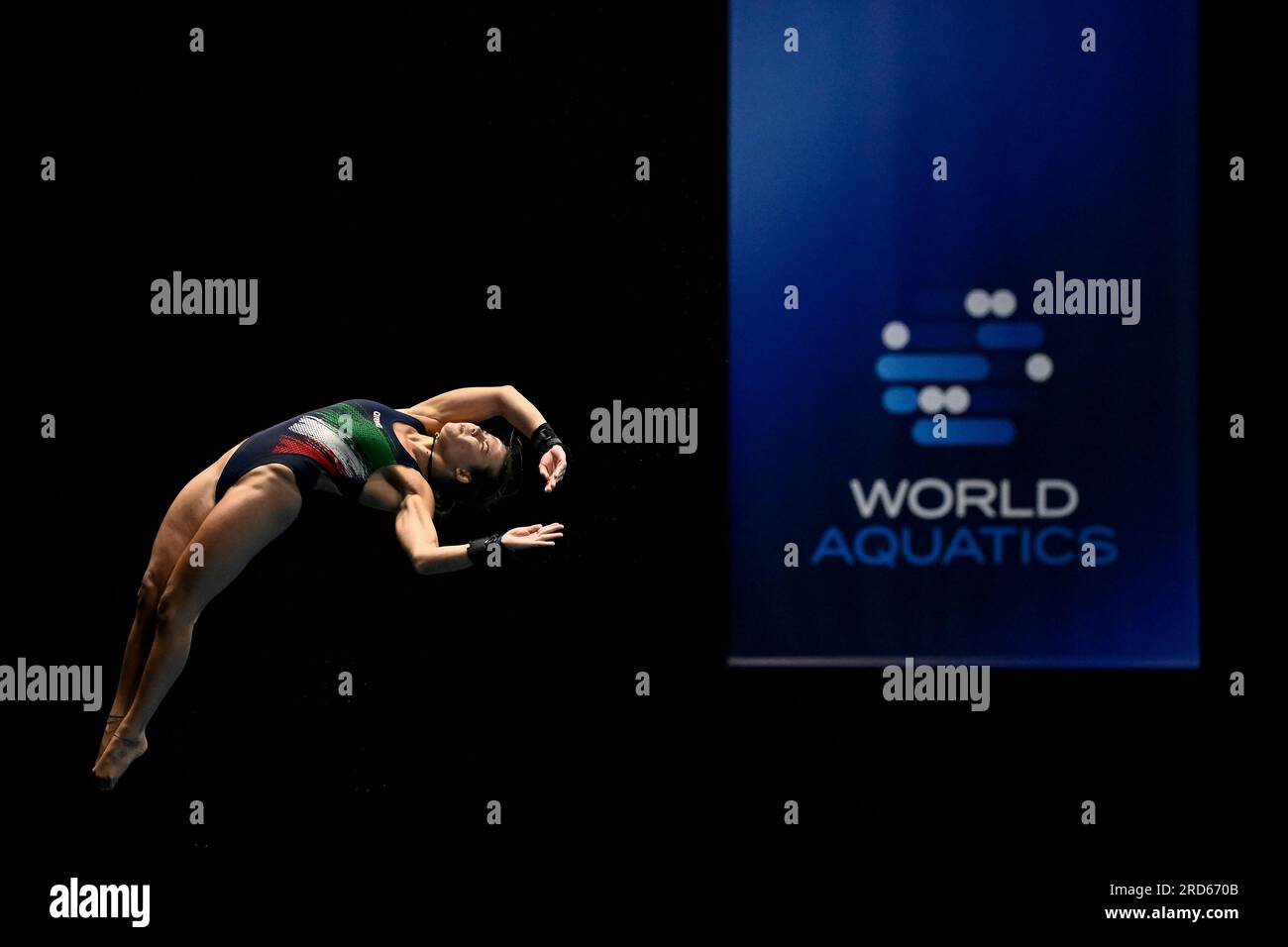 Fukuoka, Japan. 18th July, 2023. Maia Biginelli of Italy competes in ...