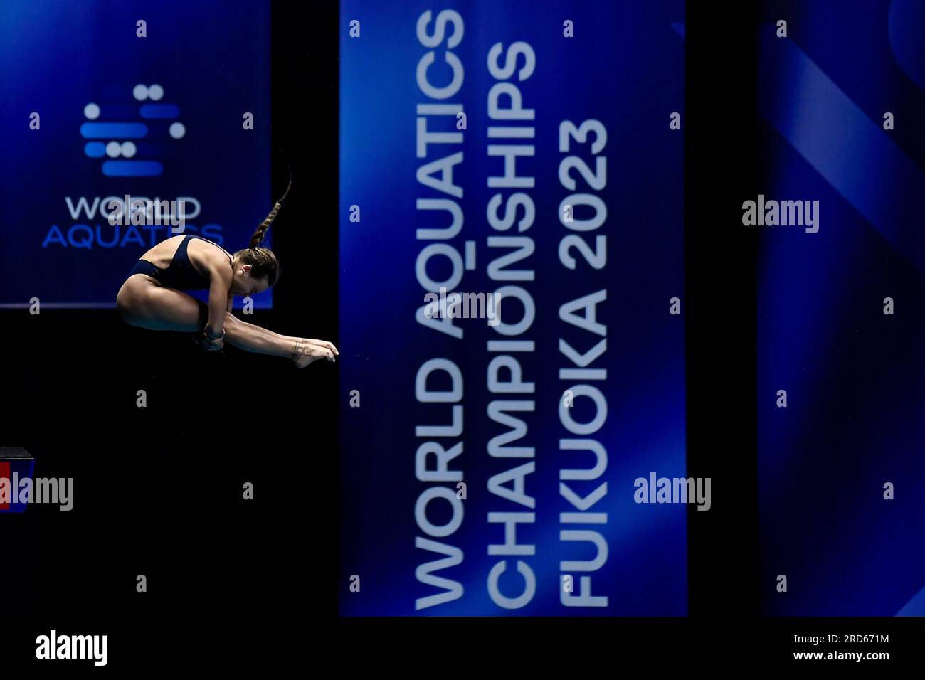 Fukuoka, Japan. 18th July, 2023. Maia Biginelli of Italy competes in ...