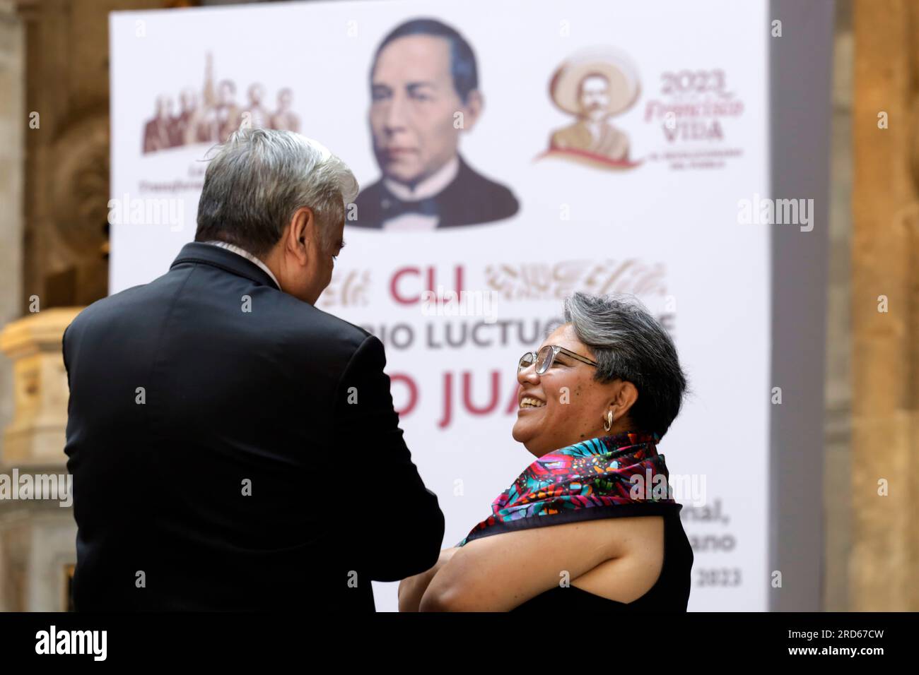 Non Exclusive: July 18, 2023, Mexico City, Mexico: Secretary of the ...