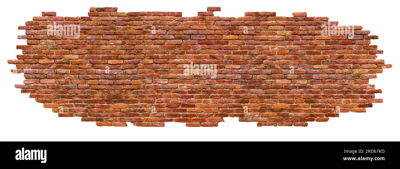 texture of brick wall High quality, isolated on white Stock Photo - Alamy