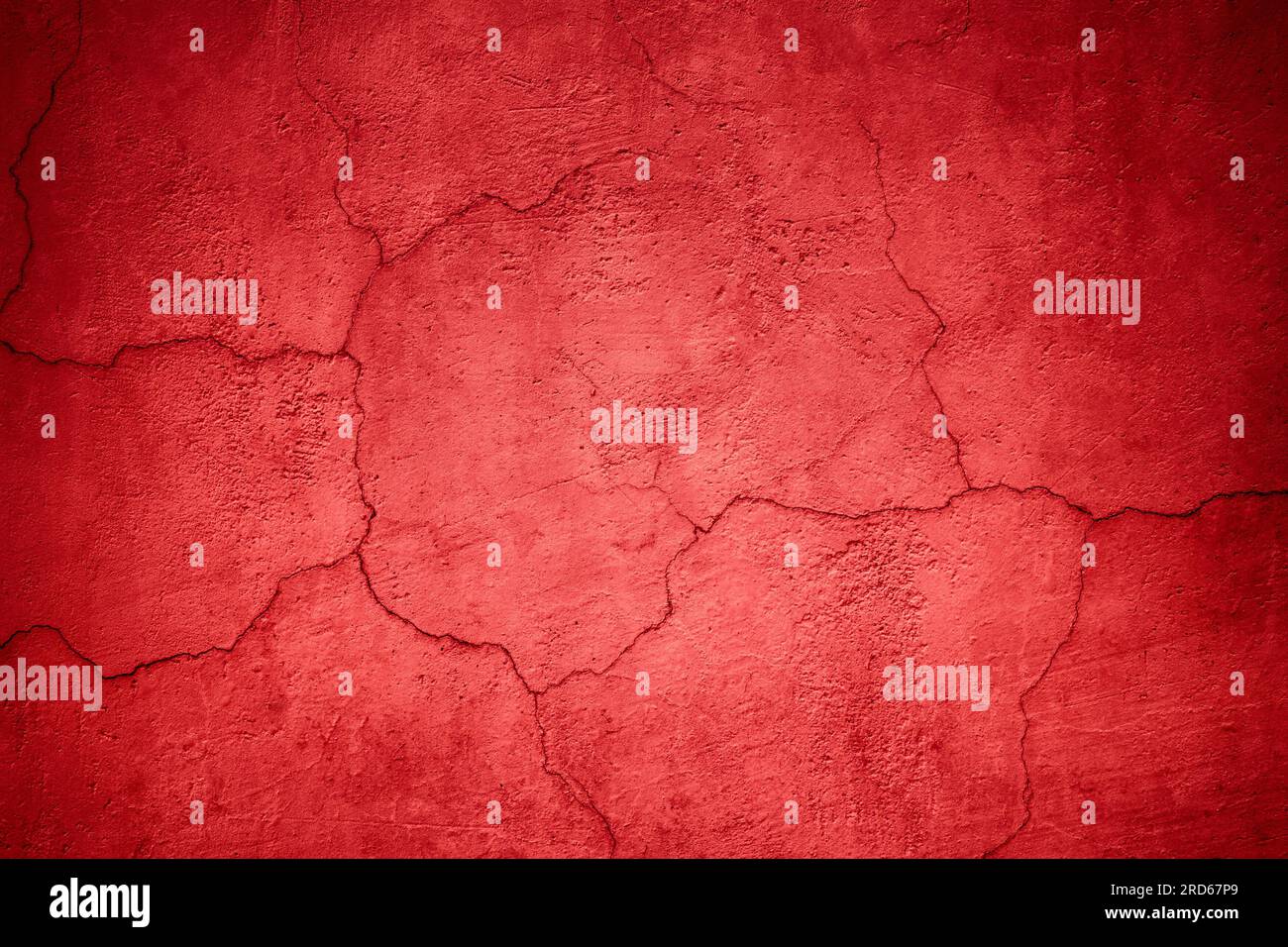 Red cement texture, concrete surface of the wall, colored background ...