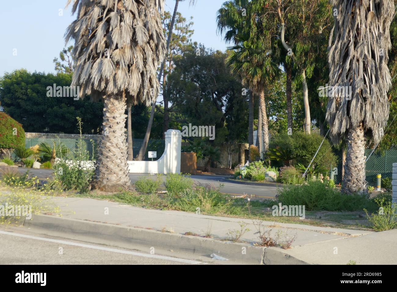Malibu, California, USA 16th July 2023 Malibu Colony on Pacific Coast ...