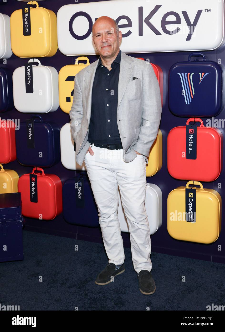 Peter Kern, CEO of Expedia, attends the Expedia "One Key" loyalty ...