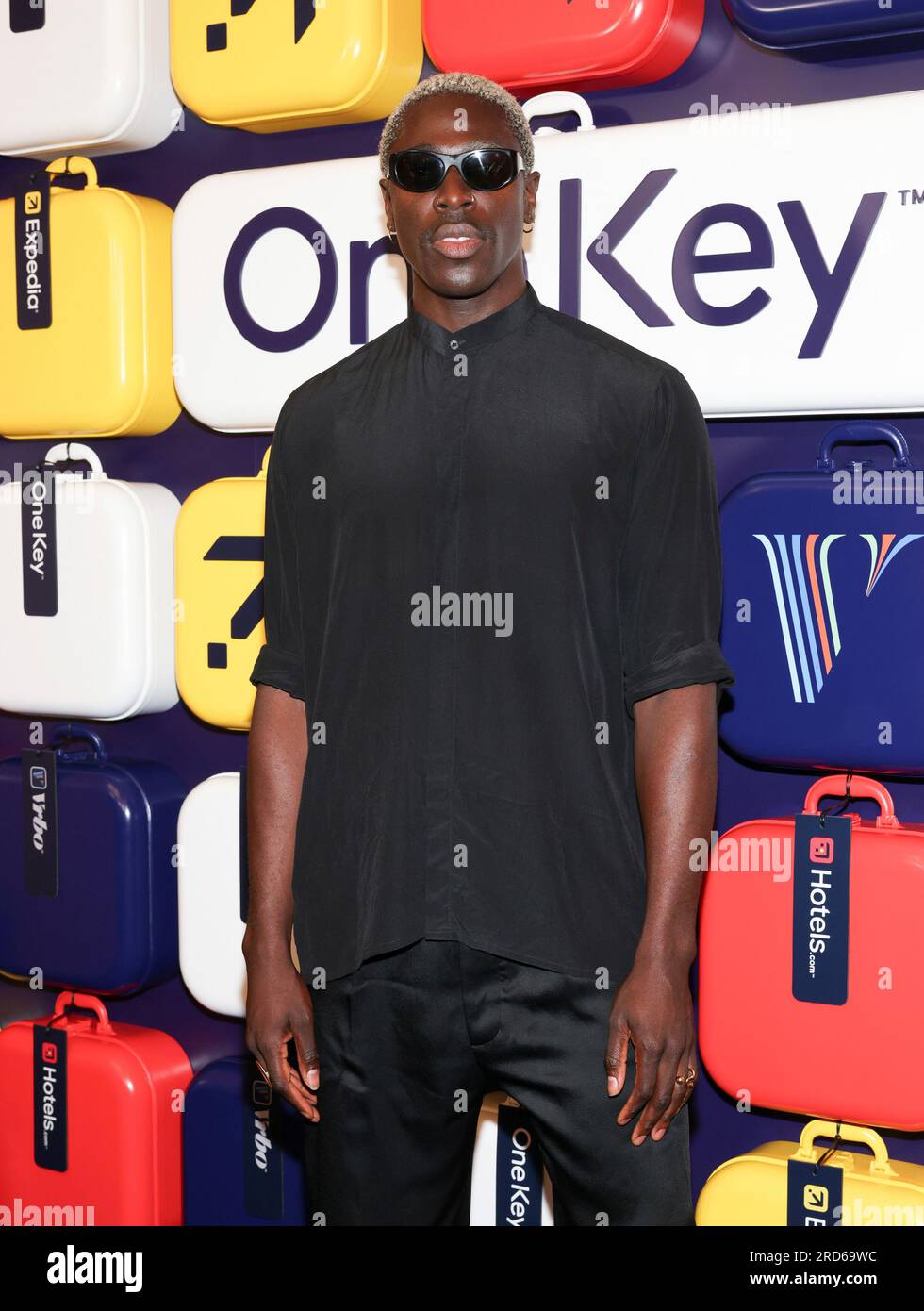 Moses Sumney attends the Expedia "One Key" loyalty program launch party ...