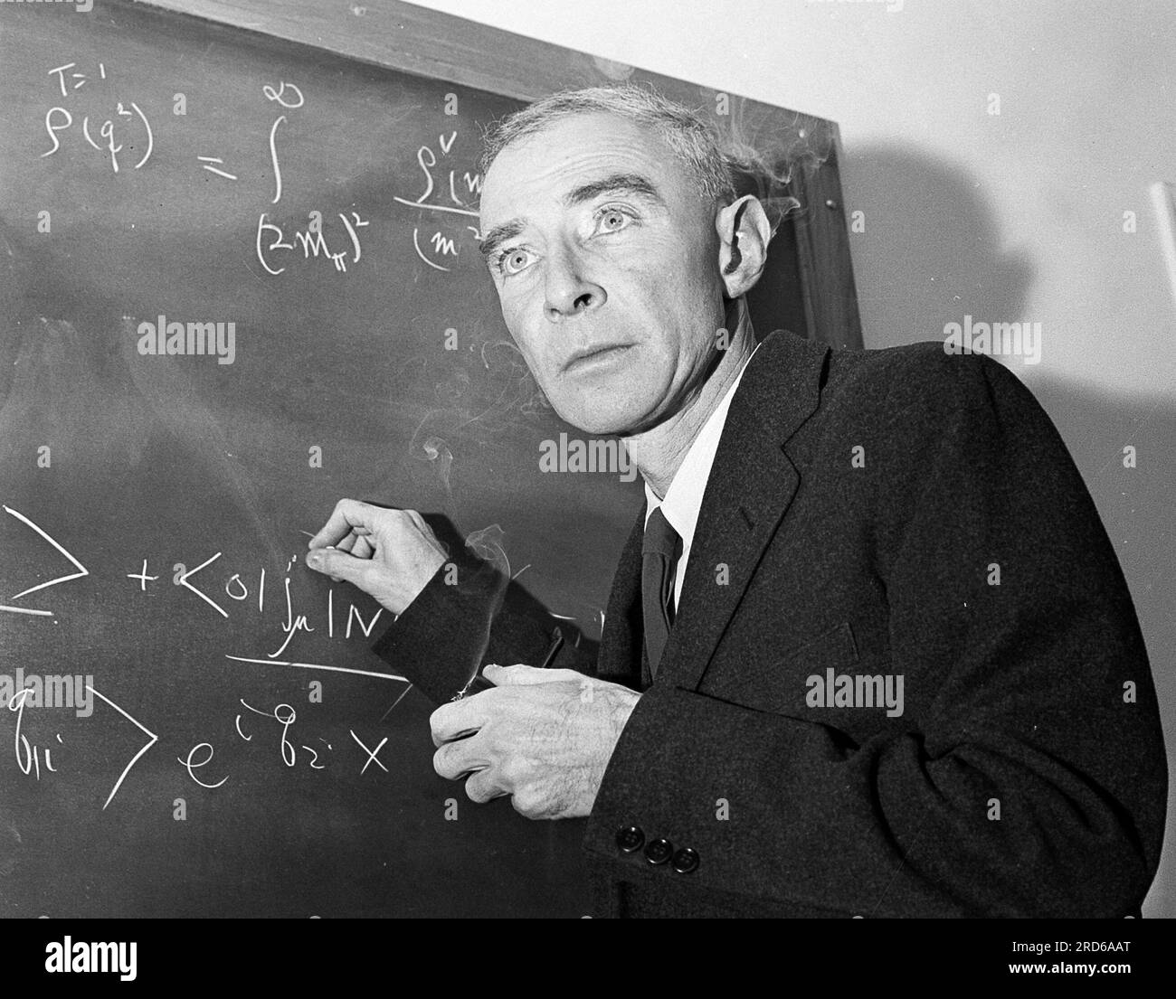 FILE - Dr. J. Robert Oppenheimer, creator of the atom bomb, is shown at ...