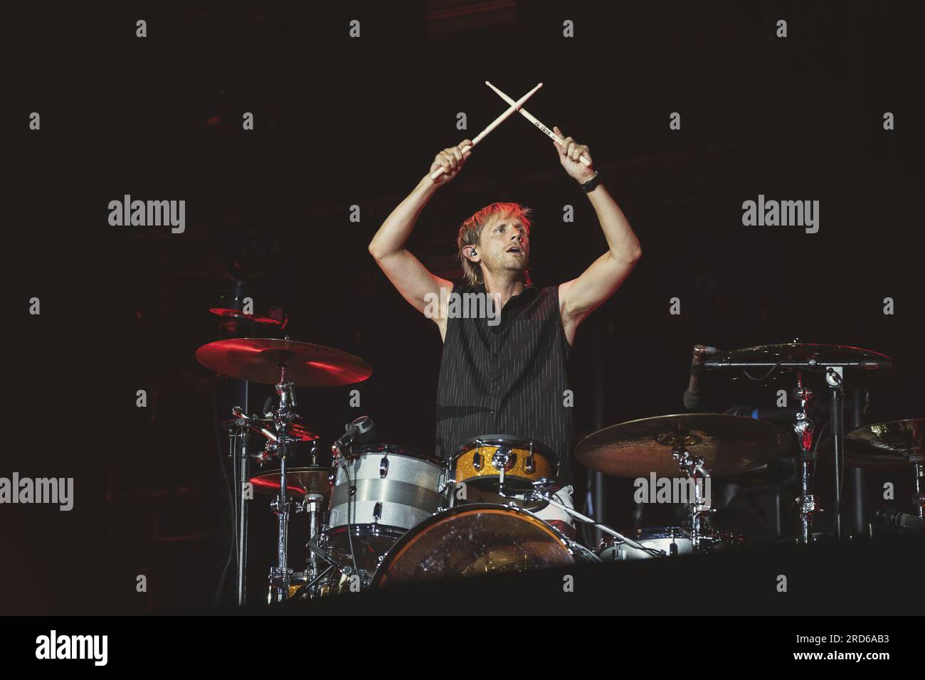 Rome, Italy. 18th July, 2023. Muse live at Stadio Olimpico in Rome ...