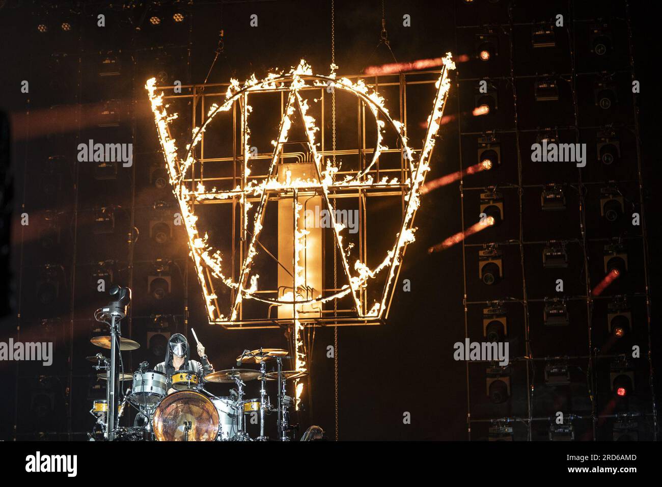 Rome, Italy. 18th July, 2023. Muse live at Stadio Olimpico in Rome ...